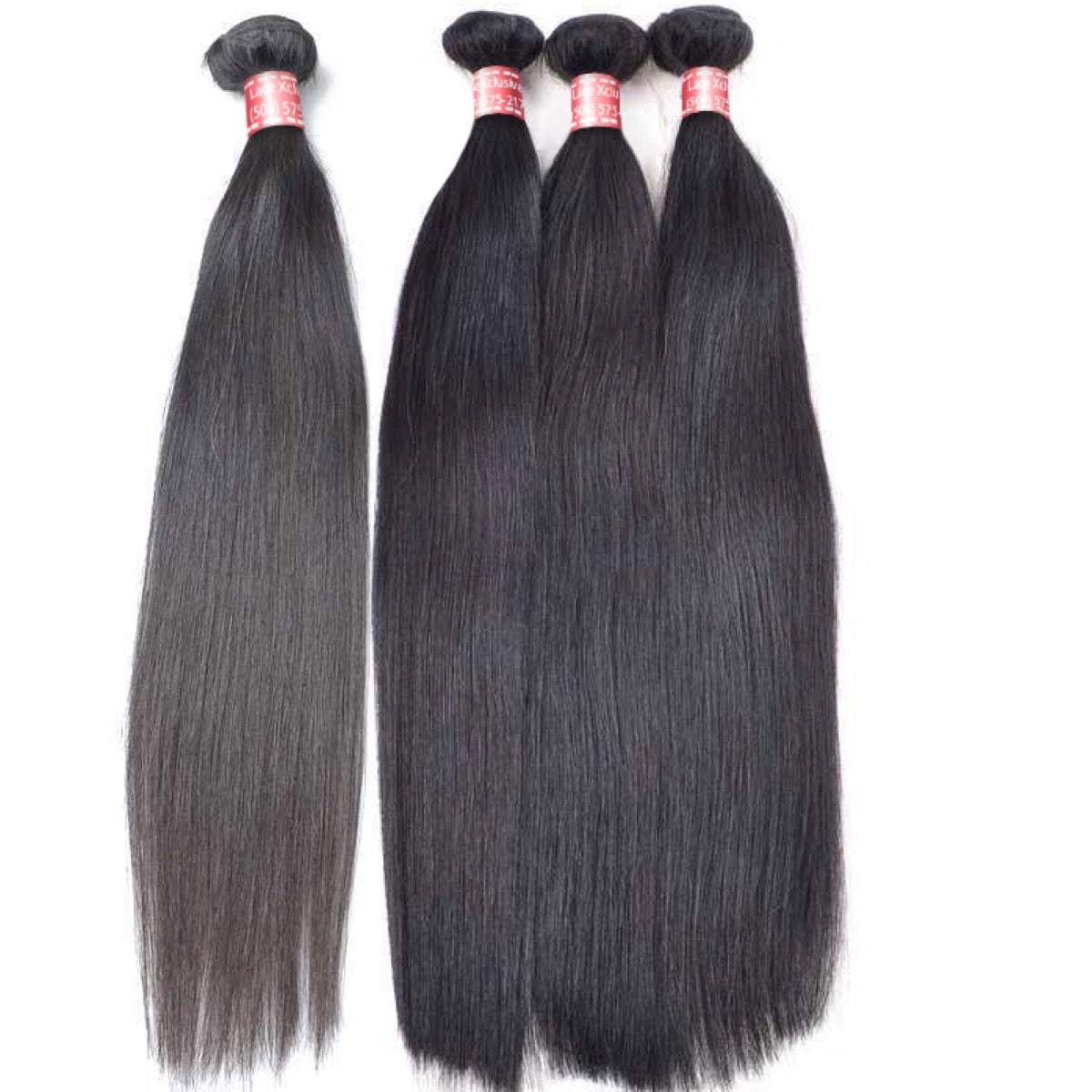 Quadruple Quarry Virgin Brazilian Remy Straight Hair (4 Bundles) | Lace ...
